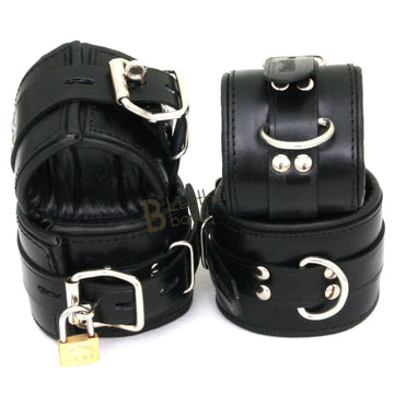 Premium Leather Cuffs & Restraints for Bondage Play – Leather Bond